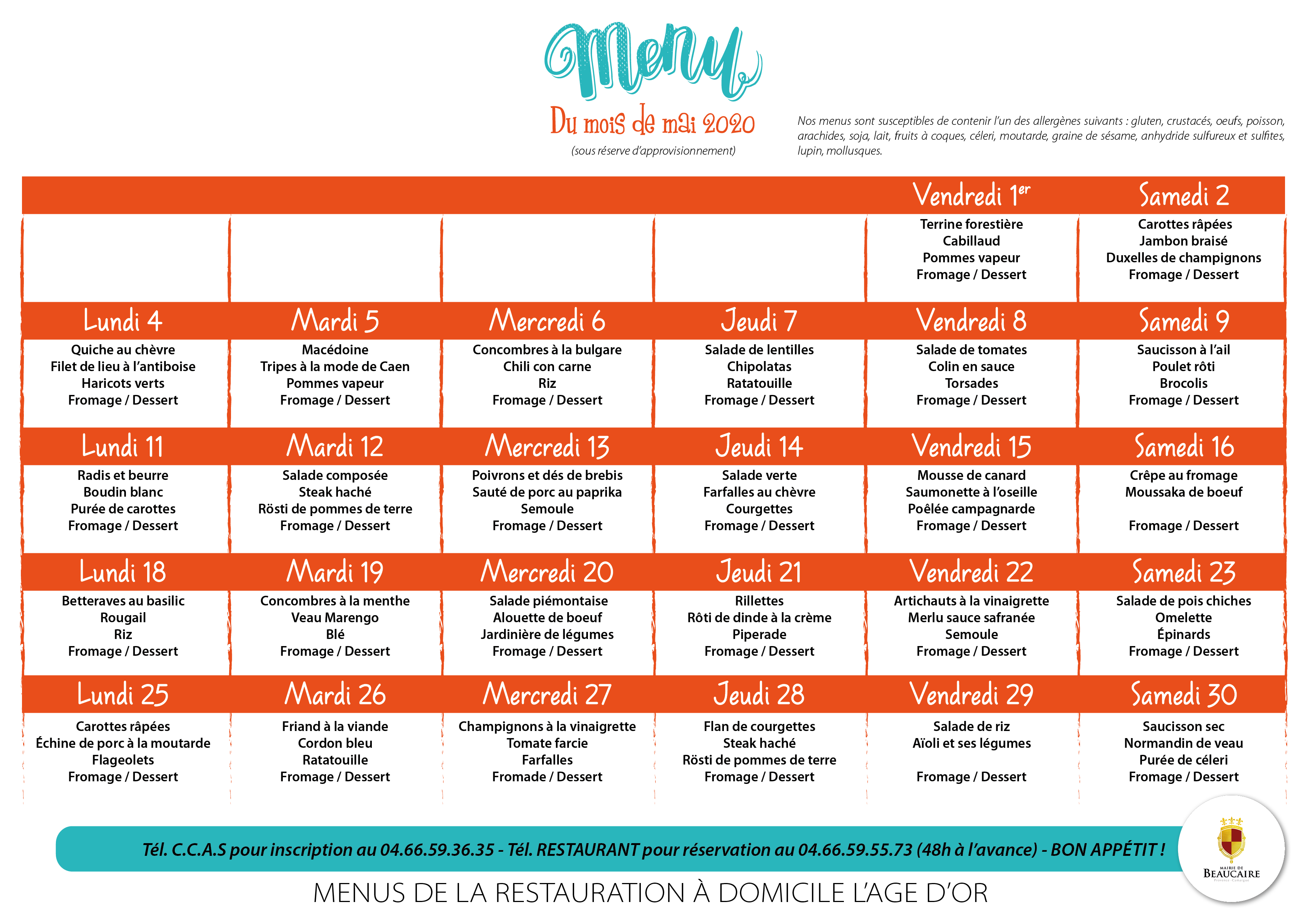 menu a domicile vf – Le site officiel de la Ville de Beaucaire