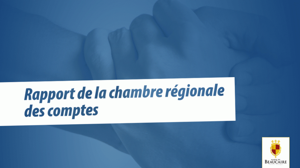Rapport CRC Beaucaire – Le site officiel de la Ville de Beaucaire