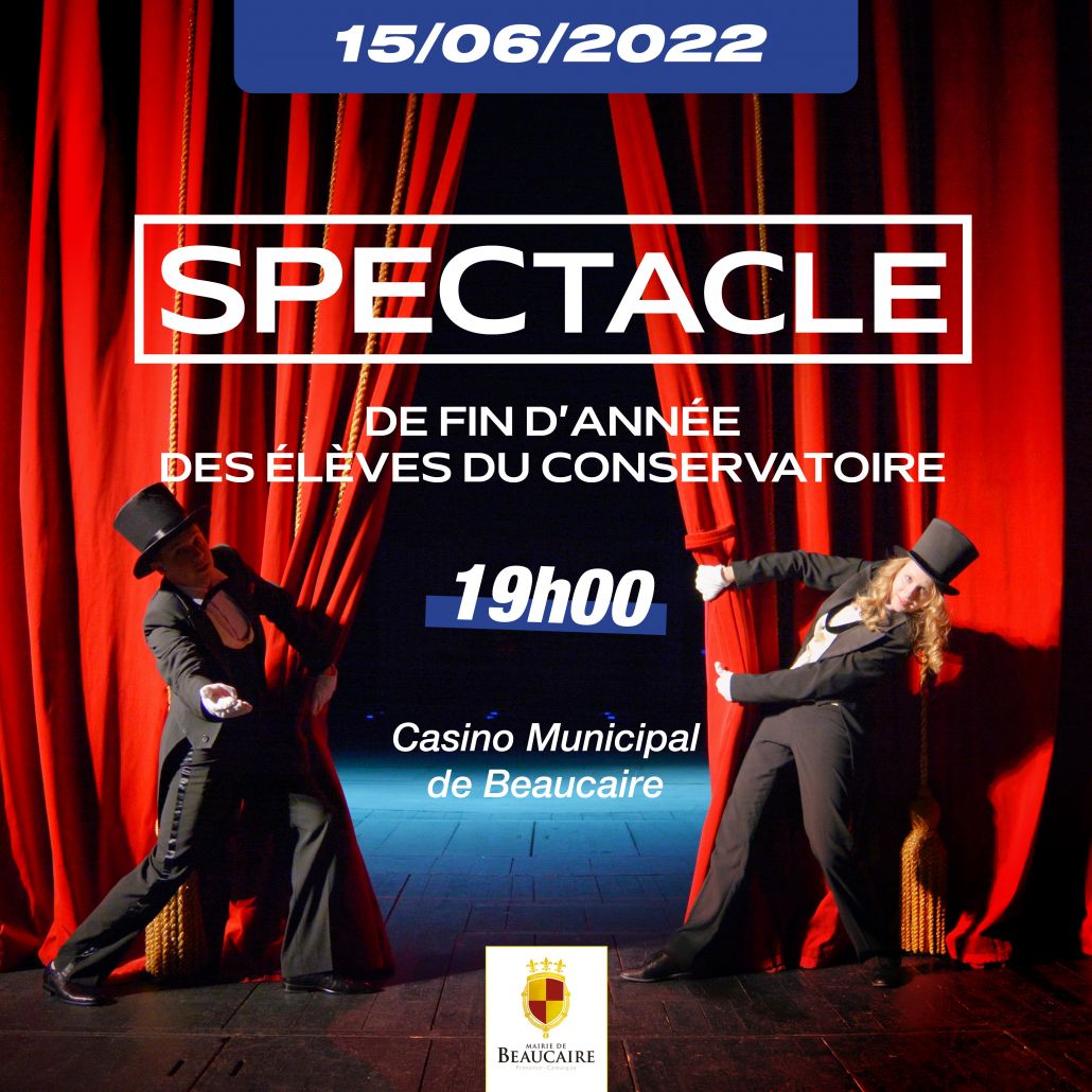 Spectacle de fin d'année des élèves du conservatoire - Le site officiel ...